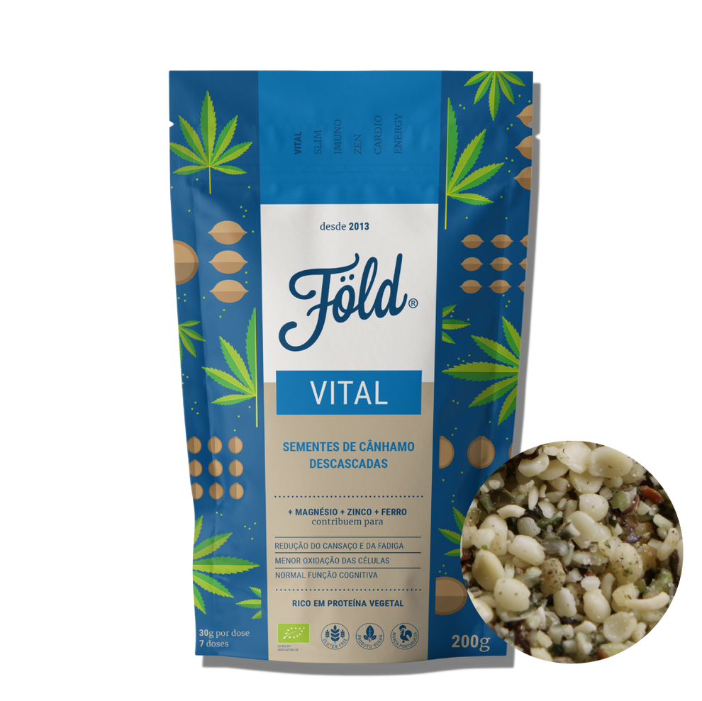 Föld Vital Hemp 200g - Vitality - Rich in Vegetable Protein – Föld ...
