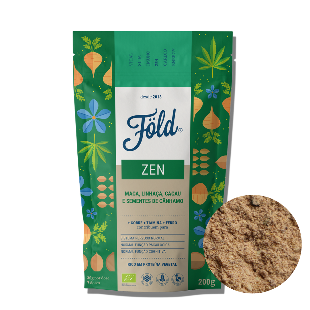 Föld Zen Hemp & Maca 200g - Anxiety, Stress & Mental Performance – Föld ...