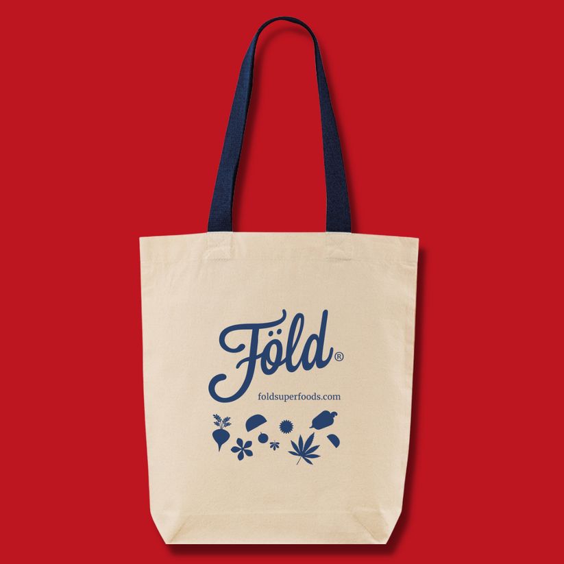 Saco Tote Bag Föld - Sustentável e Ecológico – Föld Superfoods